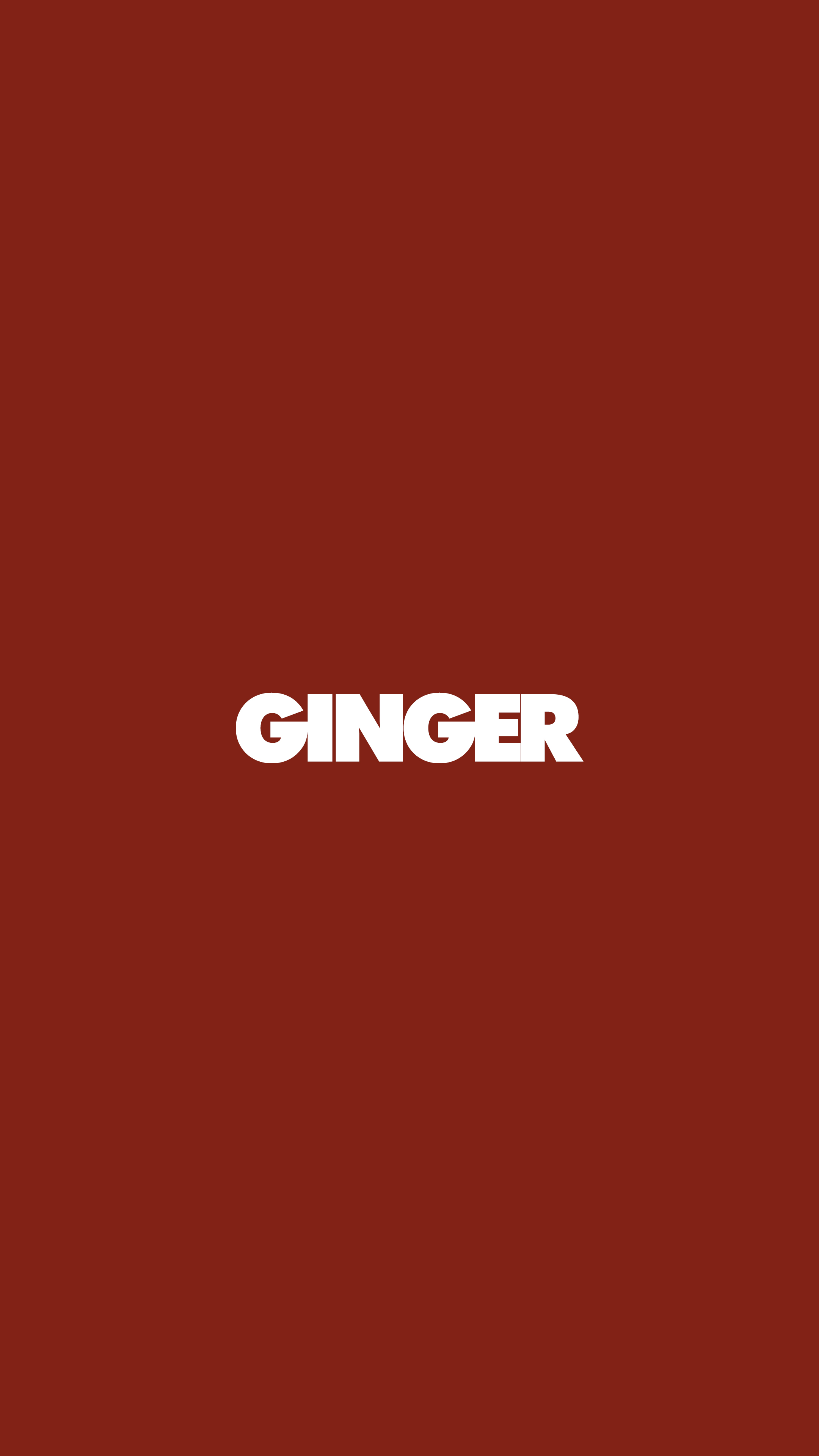 i recreated the ginger thing as a wallpaper (full 4k thing in comments ...